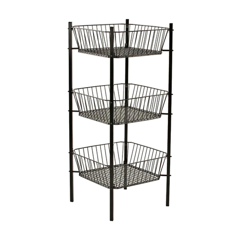 Wire Dump Bins on Wheels - Highbright Retail Solutions