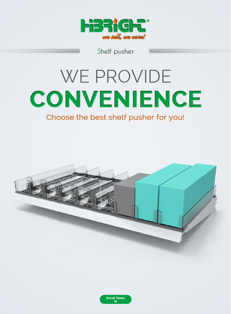 Adjustable Size Supermarket Cigarette Bottle Drink Plastic Shelf Pusher ...