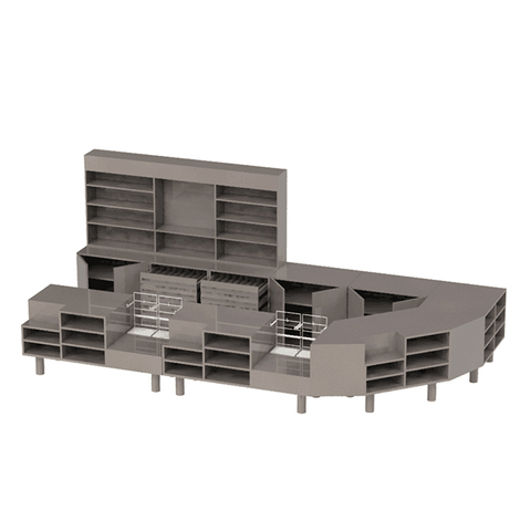 Checkout Counter Manufacturers | Cashier Counter for Retail Store ...