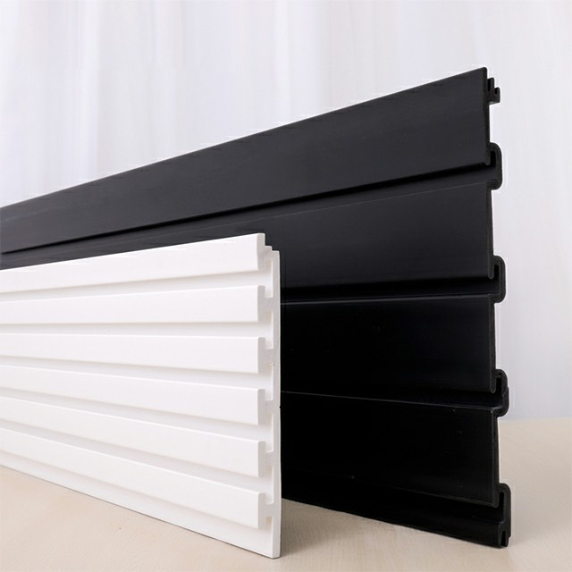 PVC slatwall display system - Buy Product on Highbright Retail Solutions