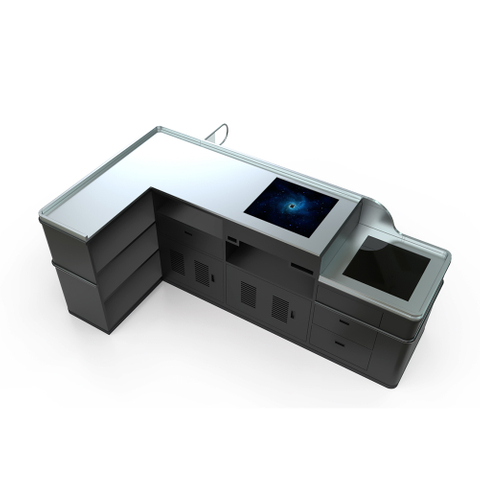 Checkout Counter Manufacturers | Cashier Counter for Retail Store ...