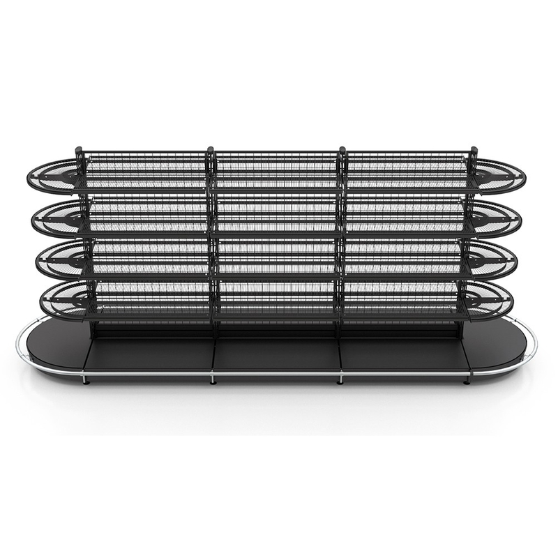 Curved Supermarket Rack - Buy Product on Highbright Retail Solutions