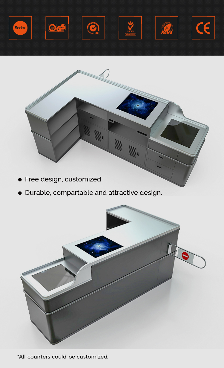 Supermarket Cash Counter