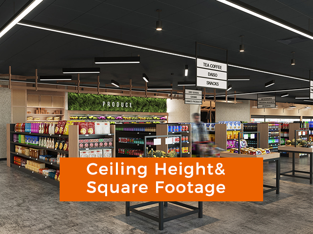 Shelf height is the key point to a supermarket - Highbright Retail ...