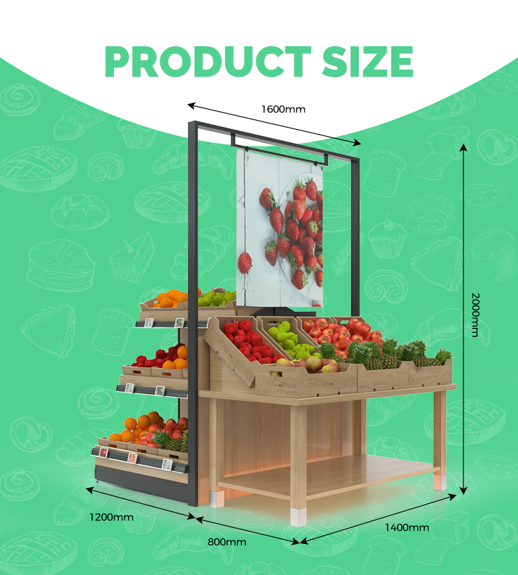 Produce Display Stand for Farm